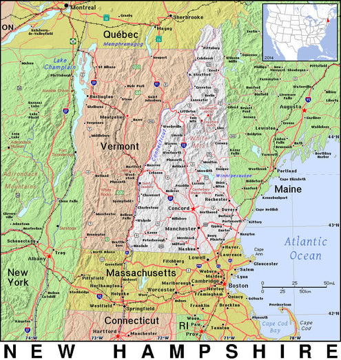 New Hampshire's State Trivia and History | History By Mail